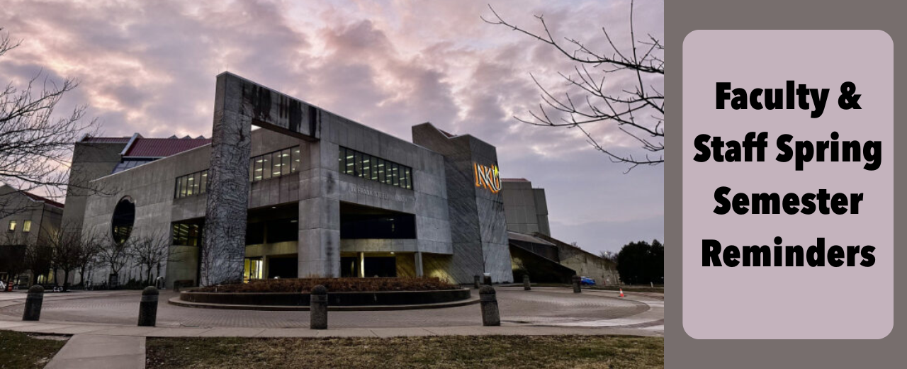 Steely Library Service & Collection Reminders: Faculty and Staff ...