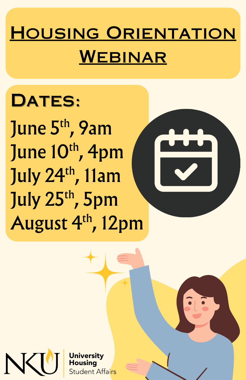 Orientation Webinars: Northern Kentucky University, Greater Cincinnati Region